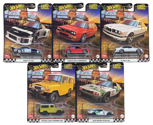 2025 Hot Wheels Boulevard #116-#120 - SET OF 5 – Maple and Mangoes
